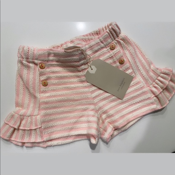 Zara | Bottoms | Girls Knit Ruffle Shorts Super Cute | Poshmark